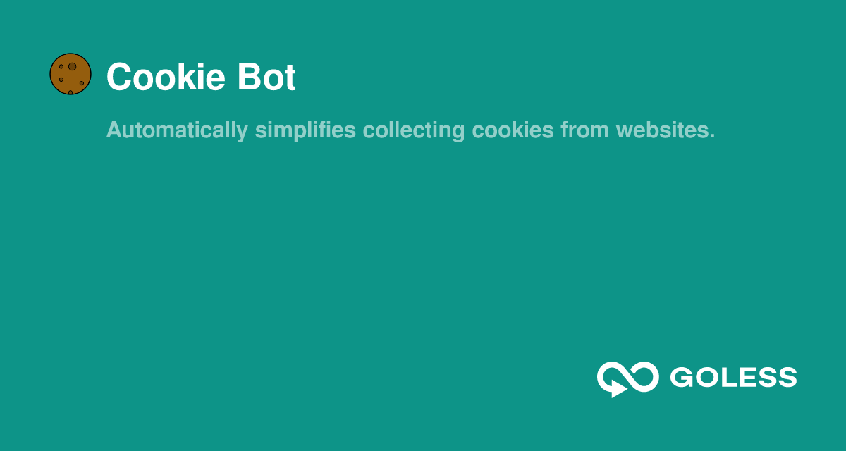 Cookie Bot - Marketplace | Goless